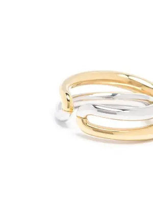 Charlotte Chesnais Initial Two-tone Design Ring