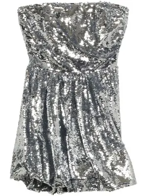 Simkhai Mallory Sequin-embellished Minidress