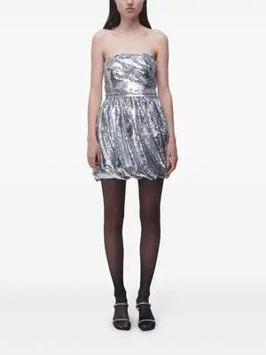 Simkhai Mallory Sequin-embellished Minidress