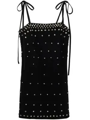 Simkhai Fayette Crystal-embellished Minidress