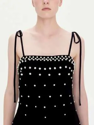 Simkhai Fayette Crystal-embellished Minidress