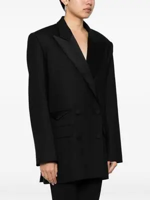 David Koma Double-breasted Tuxedo Blazer