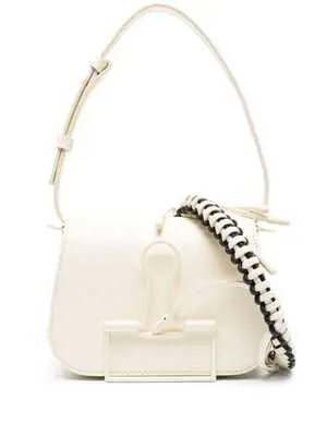 Off-White Binder Leather Shoulder Bag - Neutrals