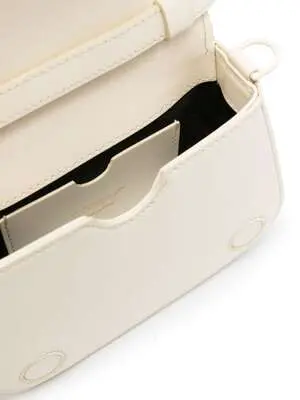 Off-White Binder Leather Shoulder Bag - Neutrals