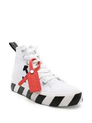 Off-White Vulcanized Canvas Sneakers