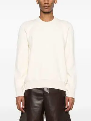 Off-White 3d Arrows Cotton Sweatshirt - Neutrals