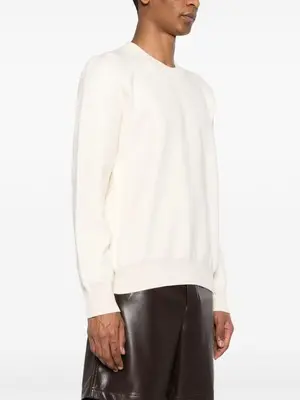 Off-White 3d Arrows Cotton Sweatshirt - Neutrals
