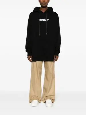 Off-White Logo-print Cotton Hoodie