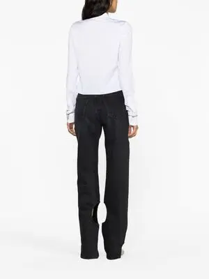 Off-White Pointed-collar Button-up Shirt