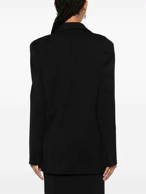 Off-White Peak-lapel Single-breasted Blazer