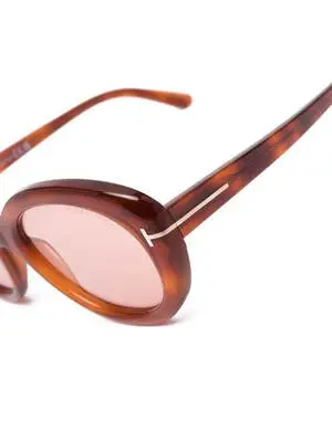TOM FORD Lily Round-frame Sunglasses
