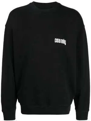 County Of Milan Trimmed Sweatshirts Hoodies For Men