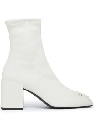 COURREGES Reedition Ac Ankle Boots - White