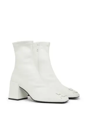 COURREGES Reedition Ac Ankle Boots - White