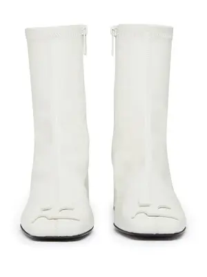 COURREGES Reedition Ac Ankle Boots - White