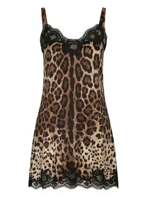 Women's Animal Print Silk Camisoles