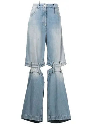 Attico Ashton Wide-leg Jeans