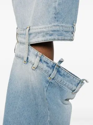Attico Ashton Wide-leg Jeans