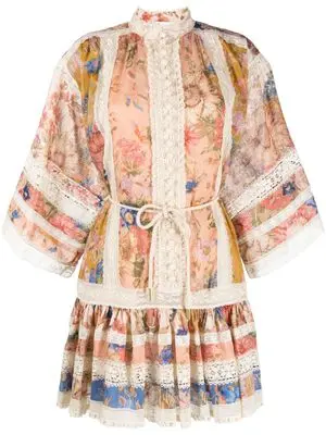 Zimmermann Cira Lantern Short Dress