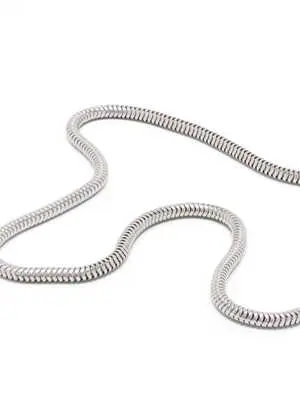 Tom Wood Snake Chain Necklace - Silver