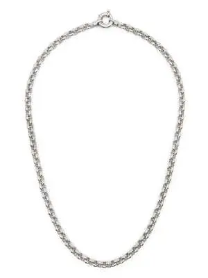 Tom Wood Thick Rolo Chain Necklace - Silver