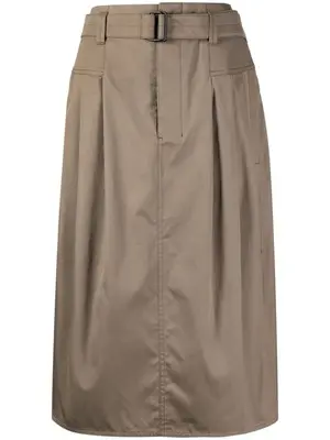 Lemaire Button Detailed Skirts