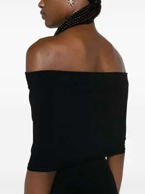 Wardrobe.NYC Off-shoulder Bodycon Mini Dress