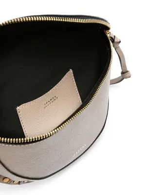 Isabel Marant Étoile Skano Stud-embellished Shoulder Bag - Neutrals