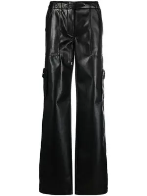 Ermanno Scervino Faux Leather Trousers