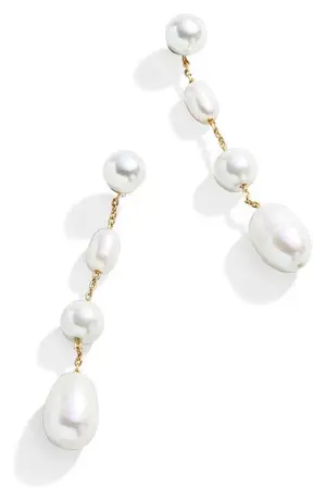 Baublebar Francesca Freshwater Drop Earrings - Pearl