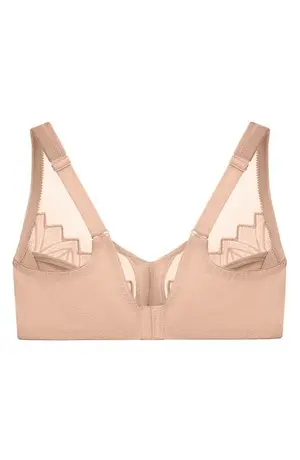 GLAMORISE Wonderwire Full Coverage Minimizer Bra - Cafe