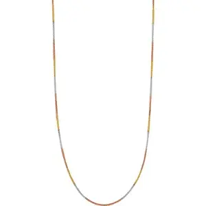 Bony Levy 14k Gold Kiera Chain Necklace - 14k White Yellow Rose Gold
