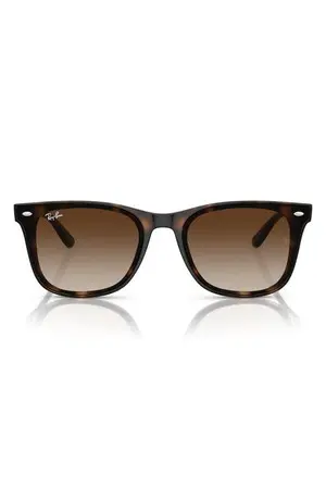 Ray-ban 65mm Oversized Square Sunglasses - Havana