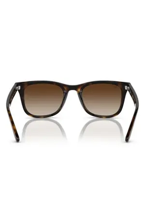 Ray-ban 65mm Oversized Square Sunglasses - Havana