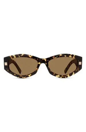 Givenchy Gv Day Square Sunglasses - Havana / Brown