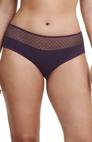 Chantelle Norah Chic Hipster Briefs Aubergine