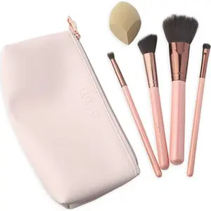 LUXIE Getaway Travel 6-piece Brush Set - Pink