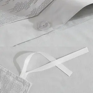 Vera Wang Illusion Grey Duvet Cover Set - Silver/gray