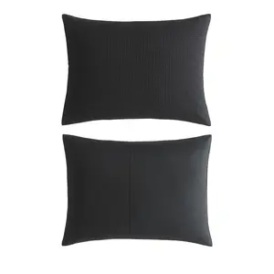 Vera Wang Waffle Pique Cotton Duvet Cover Set