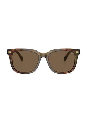 Polo Ralph Lauren 55mm Square Sunglasses Brown
