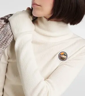 Chloé Wool And Silk Turtleneck Sweater