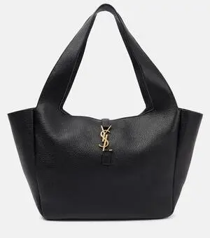 Saint Laurent Le 5 À 7 Bea Leather Tote Bag