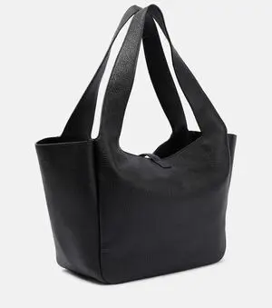 Saint Laurent Le 5 À 7 Bea Leather Tote Bag