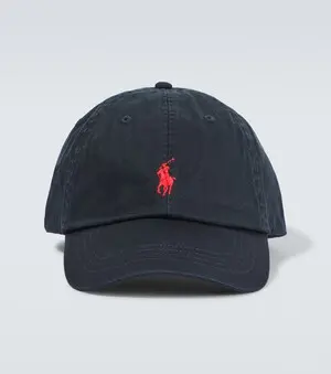 Polo Ralph Lauren Cotton Baseball Cap - Black