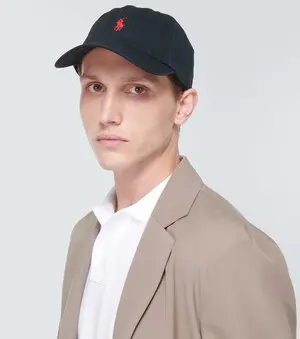 Polo Ralph Lauren Cotton Baseball Cap - Black
