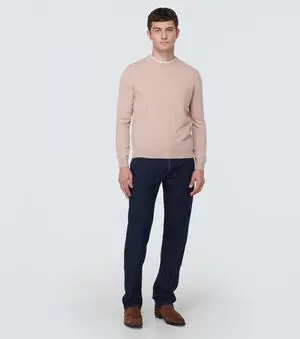 Thom Sweeney Straight Leg Jeans