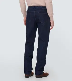 Thom Sweeney Straight Leg Jeans