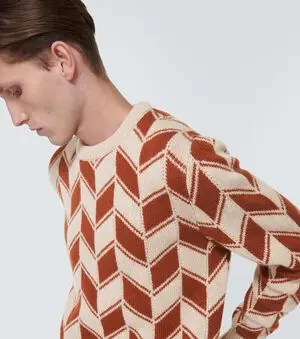 Kiton Cashmere Intarsia Sweater