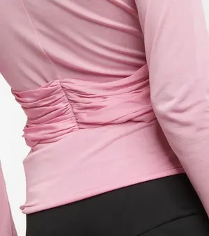 Isabel Marant Étoile Resly Draped Jersey Top - Pink