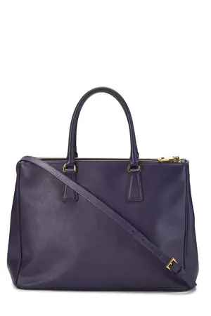 Prada Saffiano Executive Tote - Purple